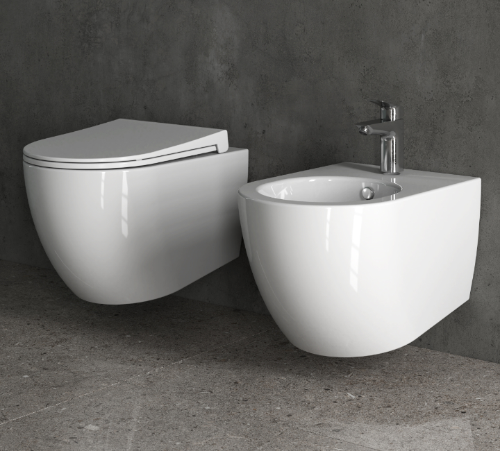 Siena Wall Hung WC » Design Mall